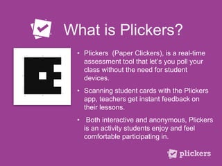Plickers getting started | PPTX
