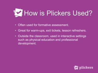 Plickers getting started | PPTX