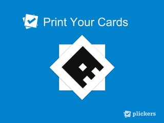Plickers getting started | PPTX