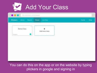 Plickers getting started | PPTX