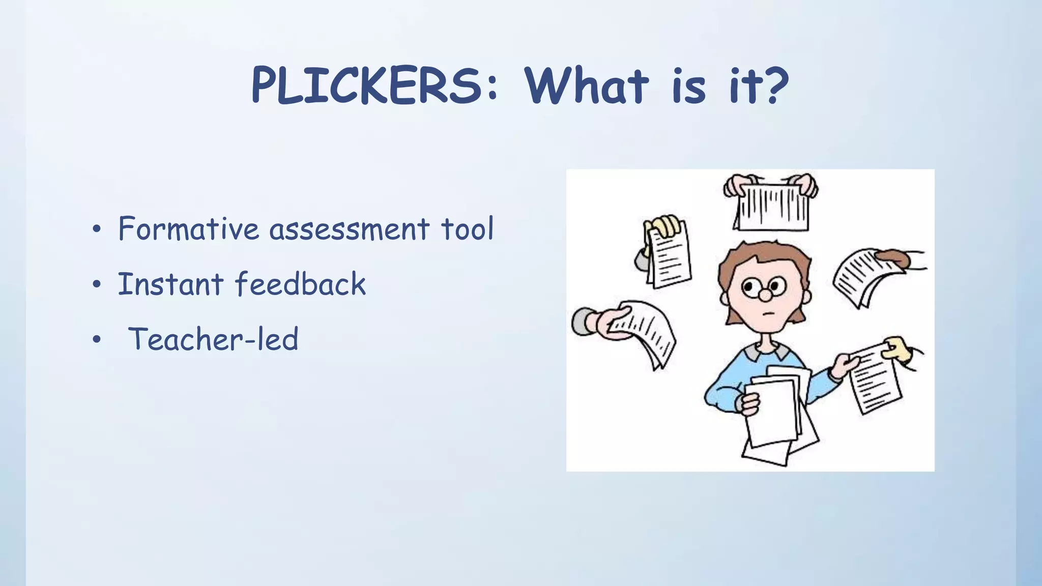 Plickers: Ashley Gregory | PPTX