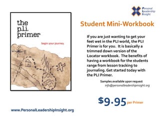 PLI Curriculum Overview | PPTX | Education