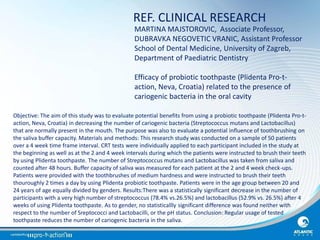Plidenta pro t-action toothpaste presentation | PDF