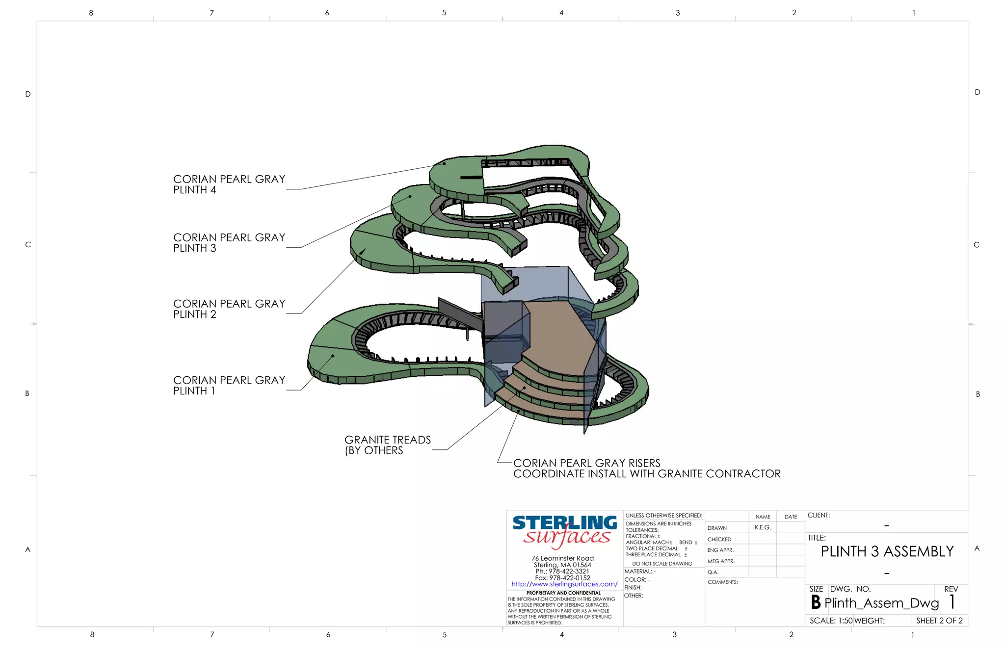 Plinth assem dwg | PDF