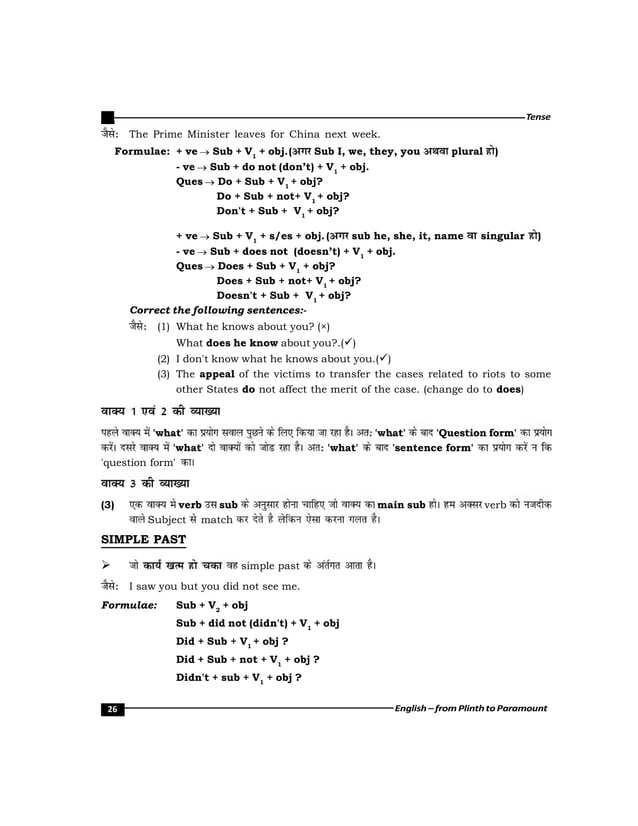 Plinth To Paramount English by Neetu singh.pdf | Educational Assessment ...