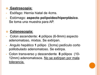 Pólipos gastrointestinales | PPTX
