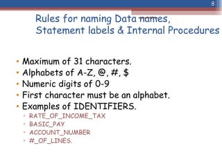 PLI Presentation for Mainframe Programmers | PPT