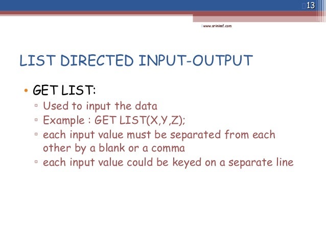 PLI Presentation for Mainframe Programmers