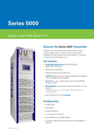 Plisch DTV Transmitter Summary 2018 | PDF