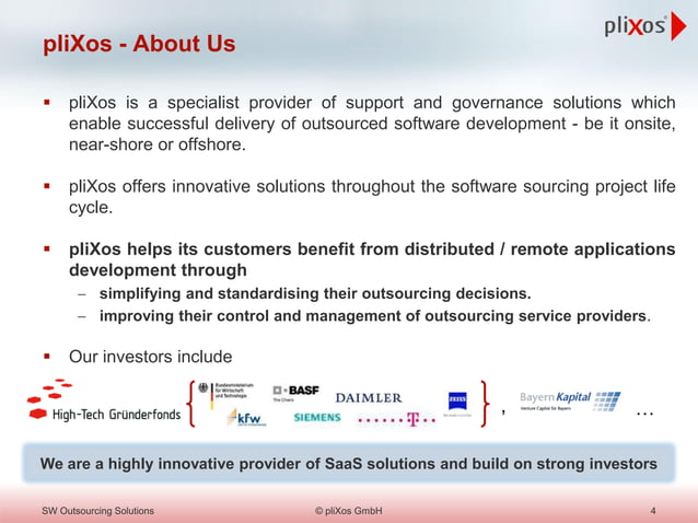 Automation in governance of offshore SW delivery | PPT