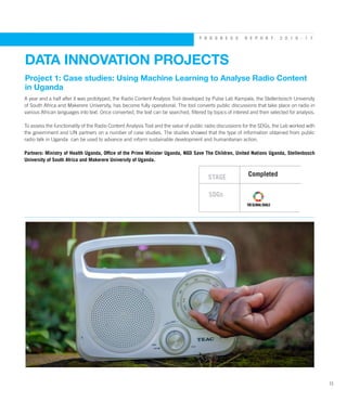 Pulse Lab Kampala Progress Report 2016/2017 | PDF