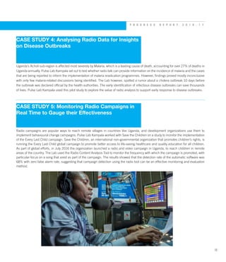 Pulse Lab Kampala Progress Report 2016/2017 | PDF