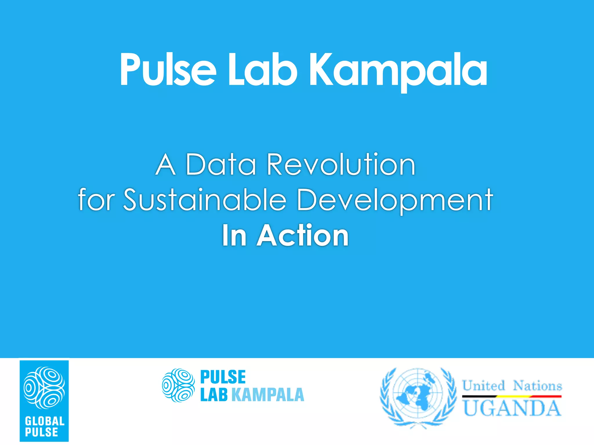 Paula Hidalgo-Sanchis (Pulse Lab Kampala): A Data Revolution for Sustainable Development In ...