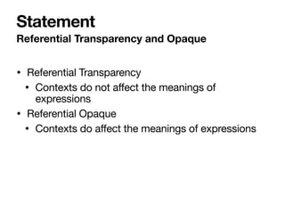 PL Lecture 04 - Expression and Statement | PDF