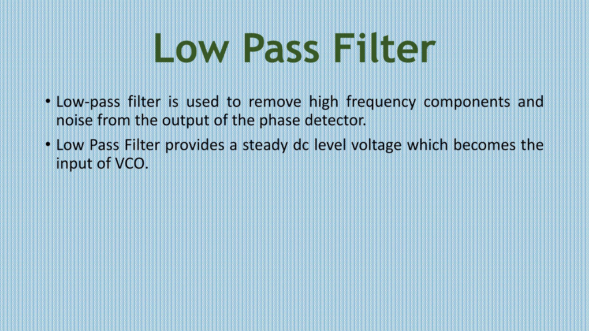 Phase Locked Loop Pll Pptx Digital Audio Computer Software And Applications