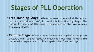 Phase Locked Loop (PLL) | PPTX