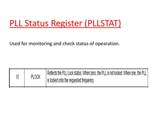 Pll in lpc2148 | PPTX
