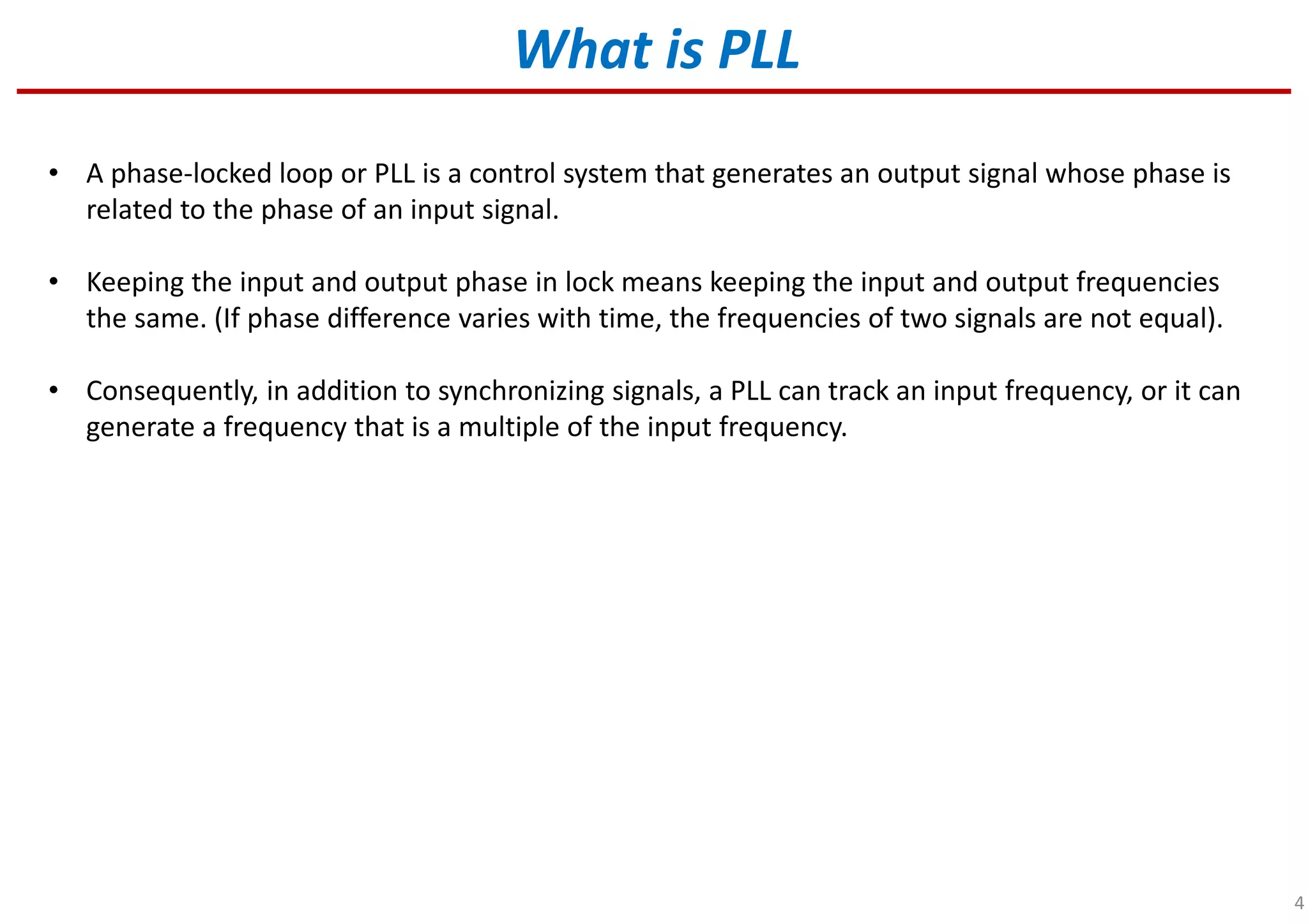 PLL Note | PDF