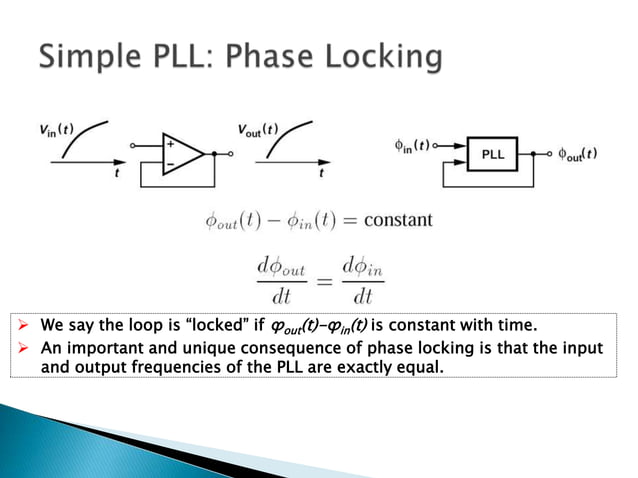 Pll ppt | PPTX