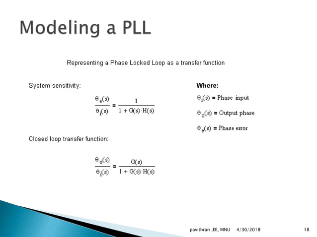 Pll ppt | PPTX