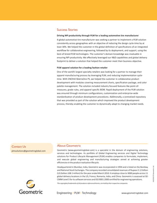 PLM Solutions | PDF | Computer Software and Applications | Computing
