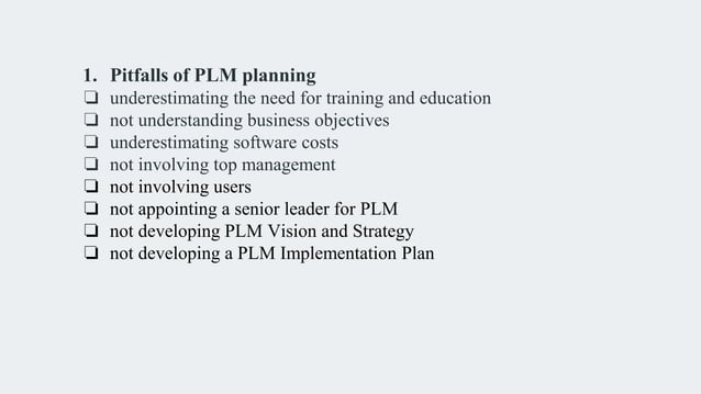 PLM-initiative.ppt | Business | Business and Finance