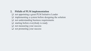 PLM-initiative.ppt | Business | Business and Finance