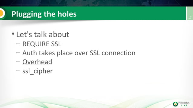 Plmce mysql-101-security-basics | PPT