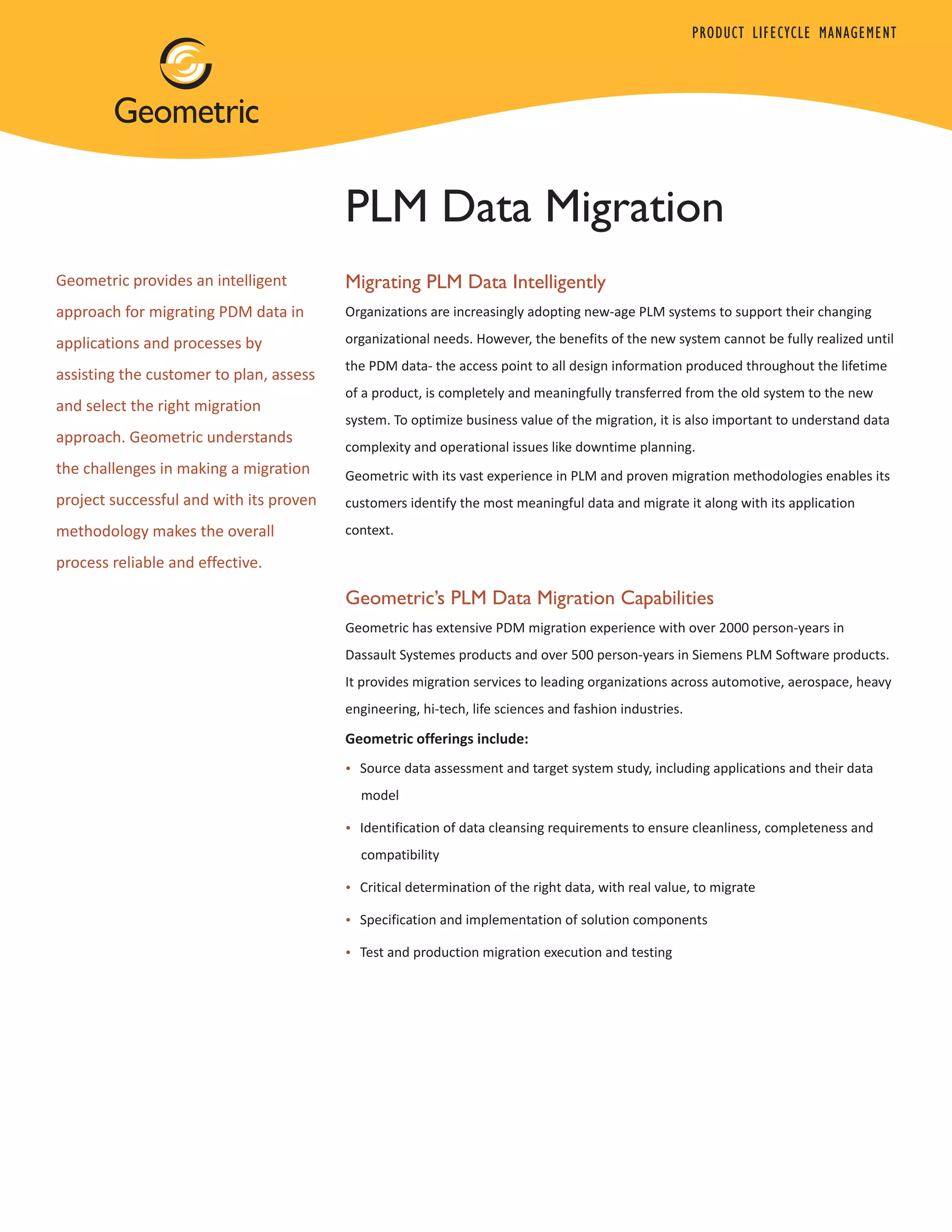 Plm Data Migration Pdf Databases Computer Software And Applications