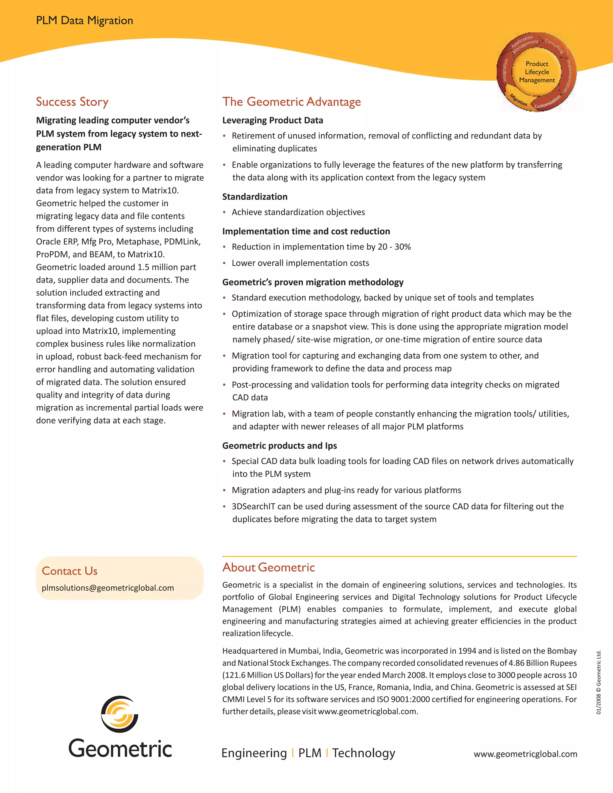 Plm Data Migration | PDF | Databases | Computer Software and Applications