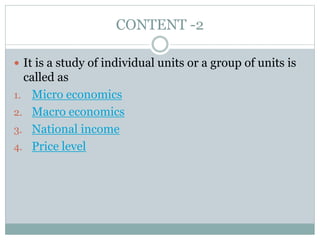 Plm in economics | PPTX