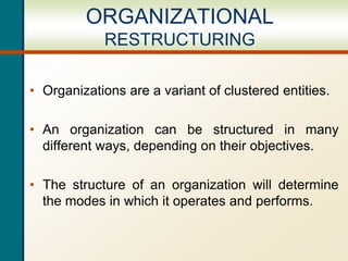 Organizational Restructuring ppt | PPTX