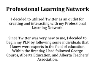 Professional Learning Network | PPT