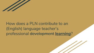 Seldom do Teachers Become Lifelong Learners by Accident | PPTX