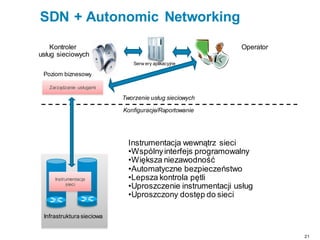 PLNOG 13: Piotr Jabłoński: First Steps in Autonomic Networking | PDF | Technology & Computing