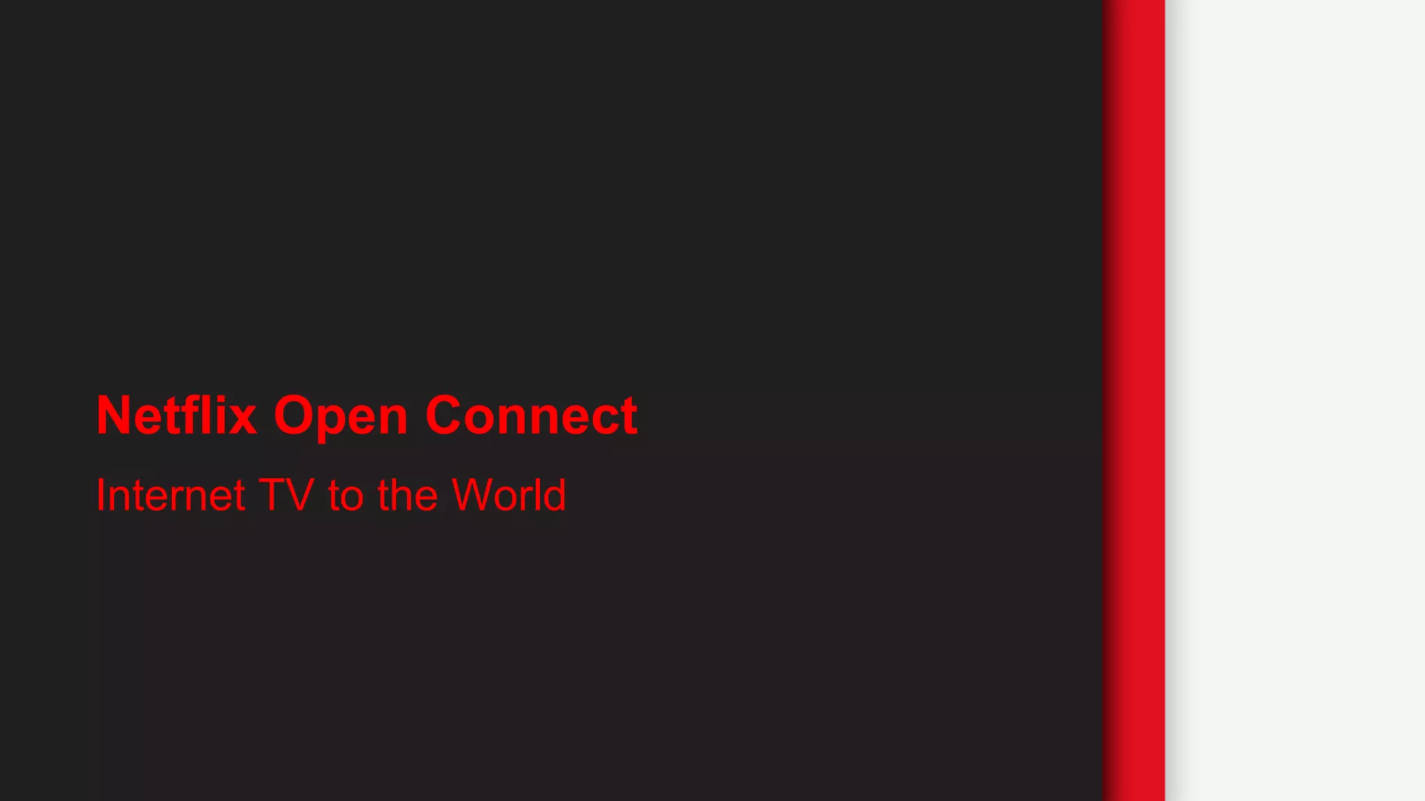 PLNOG16: Netflix Open Connect is the Netflix proprietary CDN, Nina Bargisen | PPTX