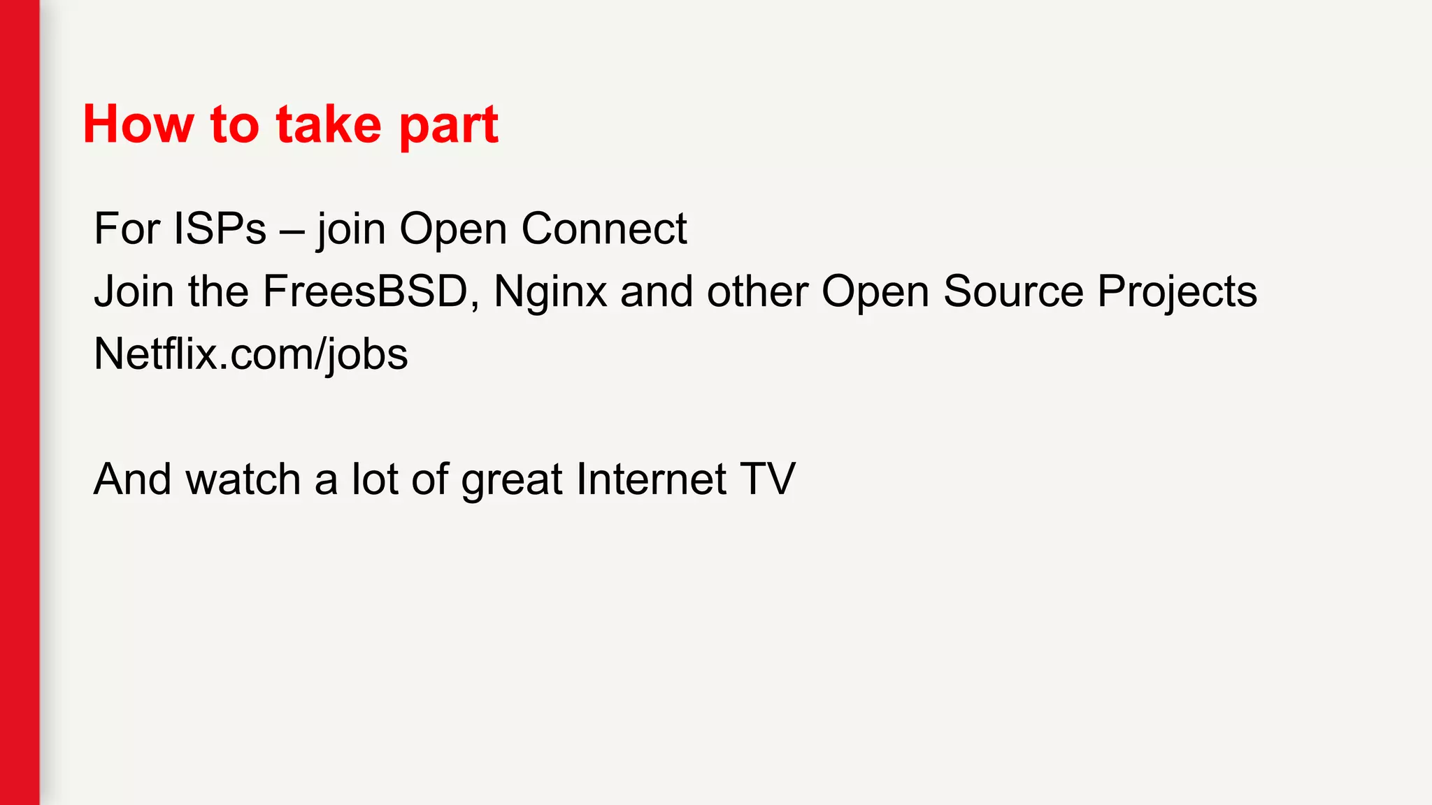PLNOG16: Netflix Open Connect is the Netflix proprietary CDN, Nina ...