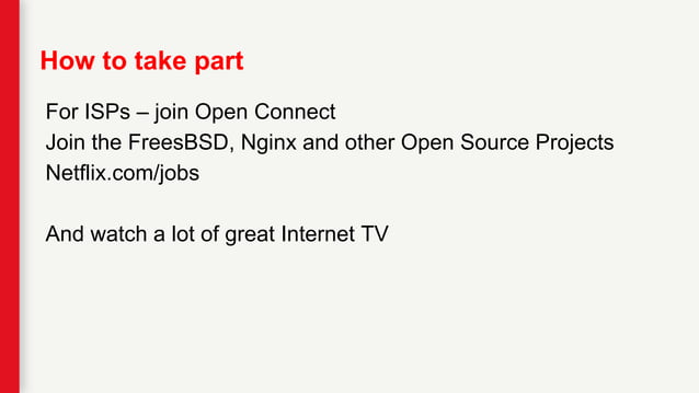 PLNOG16: Netflix Open Connect is the Netflix proprietary CDN, Nina ...