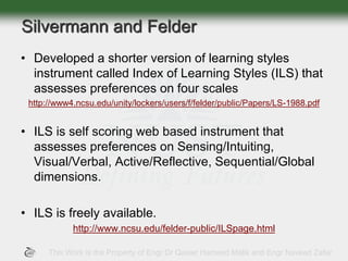 Lec 6 learning styles | PDF