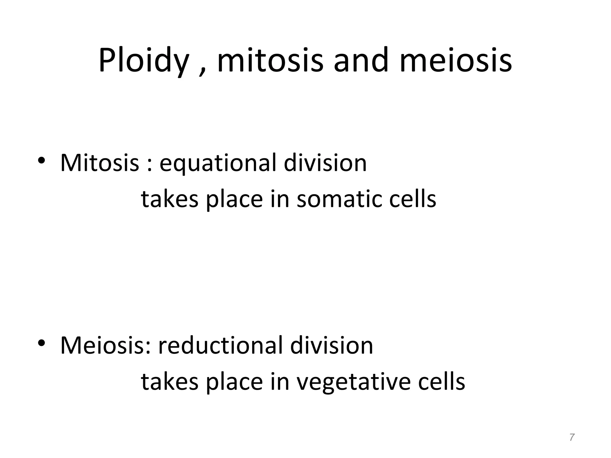 Ploidy presentation | PPT