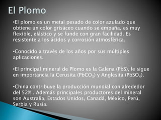 Plomo | PPTX