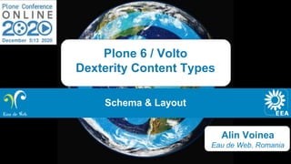 Plone 6 / Volto Dexterity Content Types - Schema & Layout | PPTX