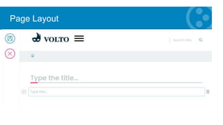Plone 6 / Volto Dexterity Content Types - Schema & Layout | PPTX