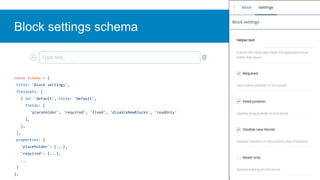 Plone 6 / Volto Dexterity Content Types - Schema & Layout | PPTX