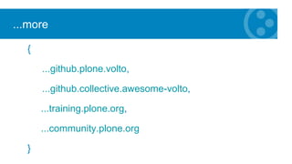 Plone 6 / Volto Dexterity Content Types - Schema & Layout | PPTX