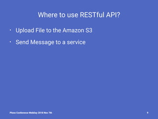 Build a RESTful API with the Serverless Framework | PDF
