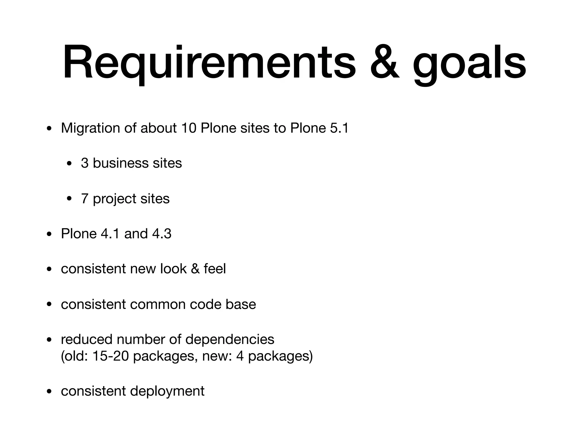 Plone migrations using plone.restapi | PPT