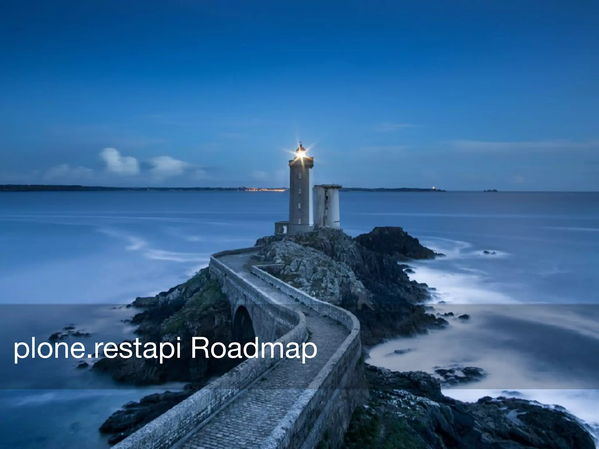 Roadmap to a Headless Plone | PPT
