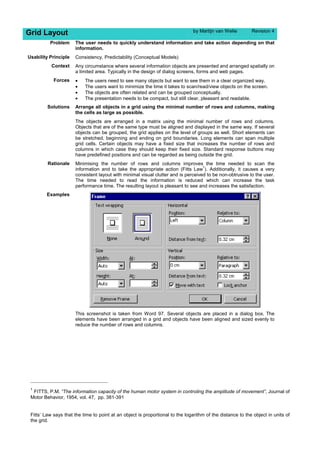 Interaction Patterns In User Interfaces | PDF