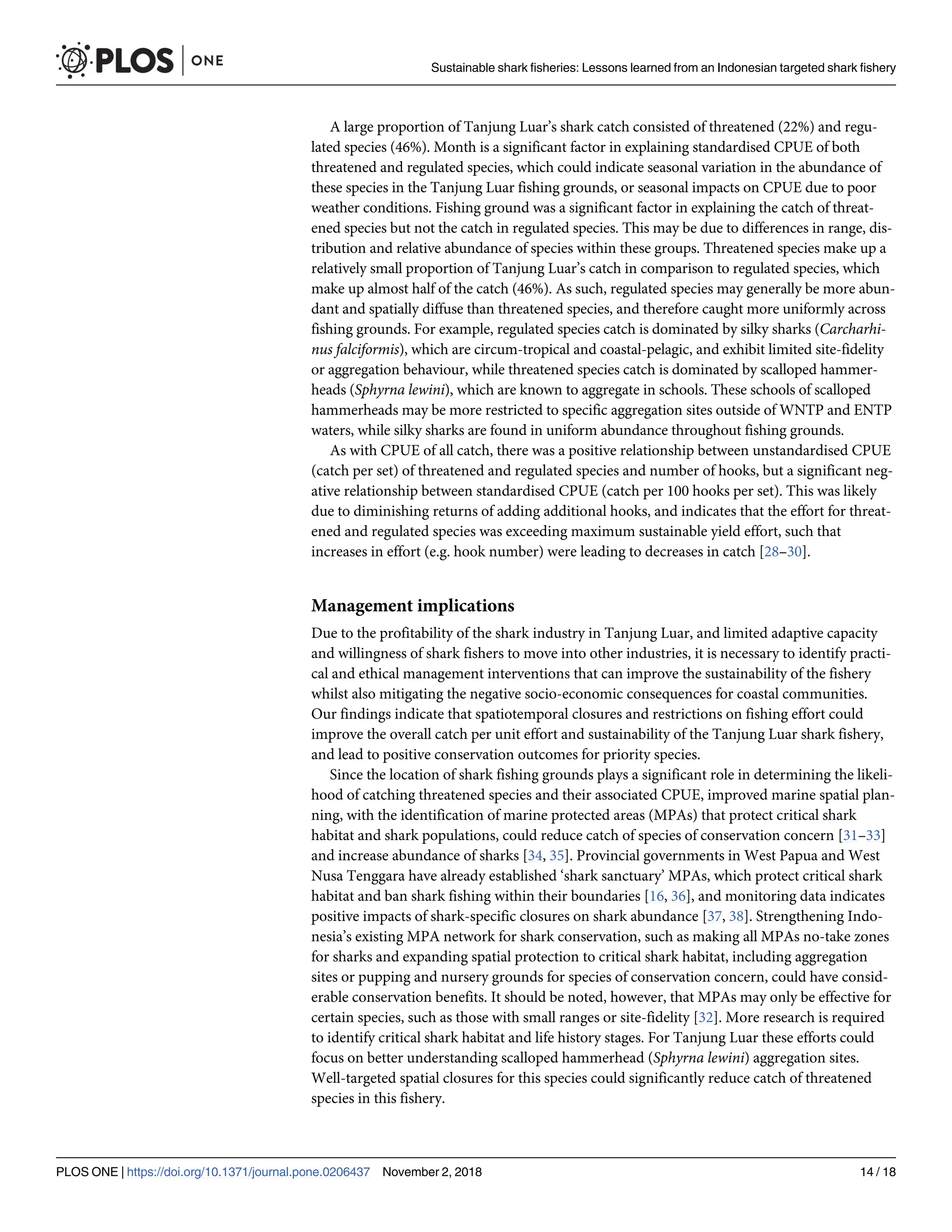 PLOS Shark Rays in west nusa tenggara indonesia.pdf